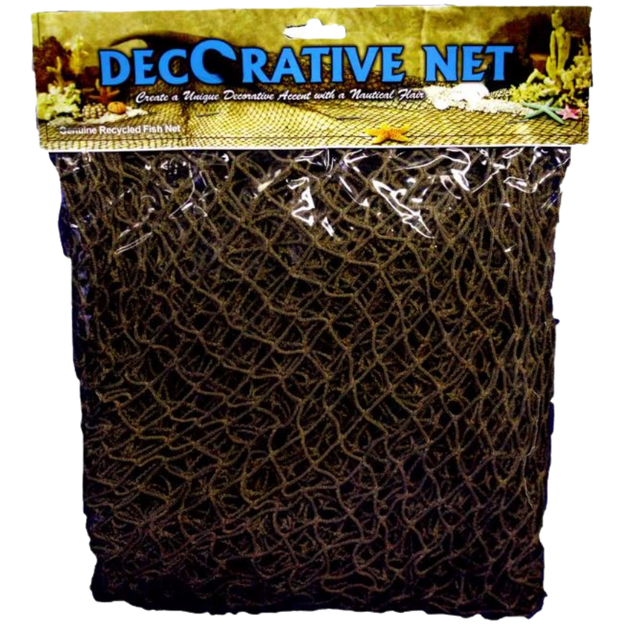 Brown | Decorative Fishing Net | The Shell Connection